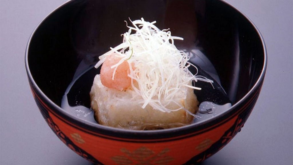 FUROFUKI DAIKON DEEP FRYING - Recipes of Japanese Ryotei